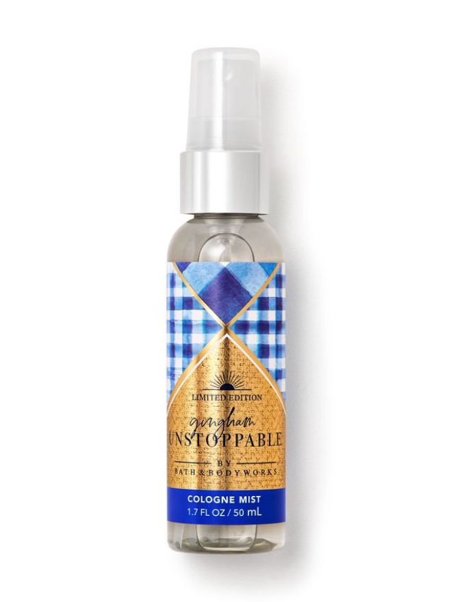 Bath and Body Works : Mini Cologne Mist : Gingham Unstoppable – Storeedo